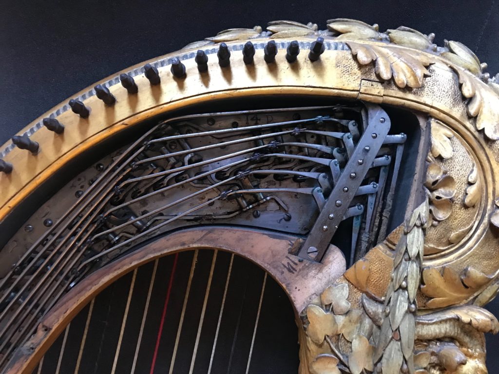 Harpe Naderman XVIIIe - Belle Main